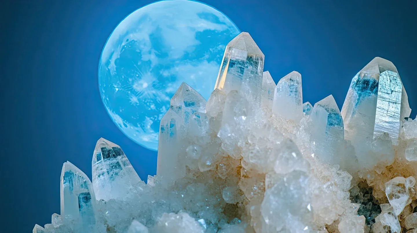 Crystals for the Blue Moon | Mooncat Crystals